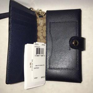 Coach Accessories | Signature Canvas Iphone Folio Case Xs Max | Poshmark